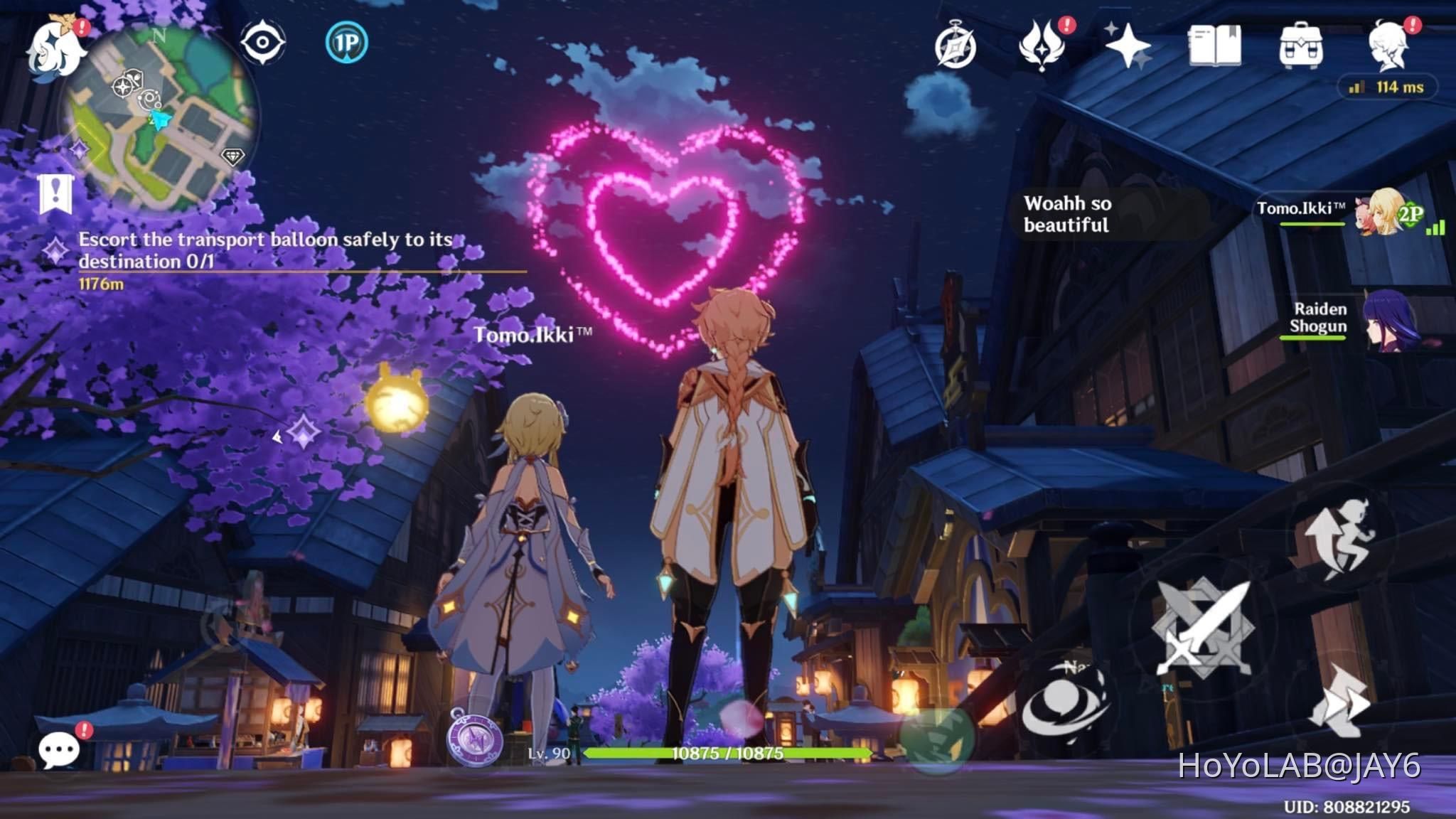 throwback in getting to spend their first hanabi with me Genshin Impact ...