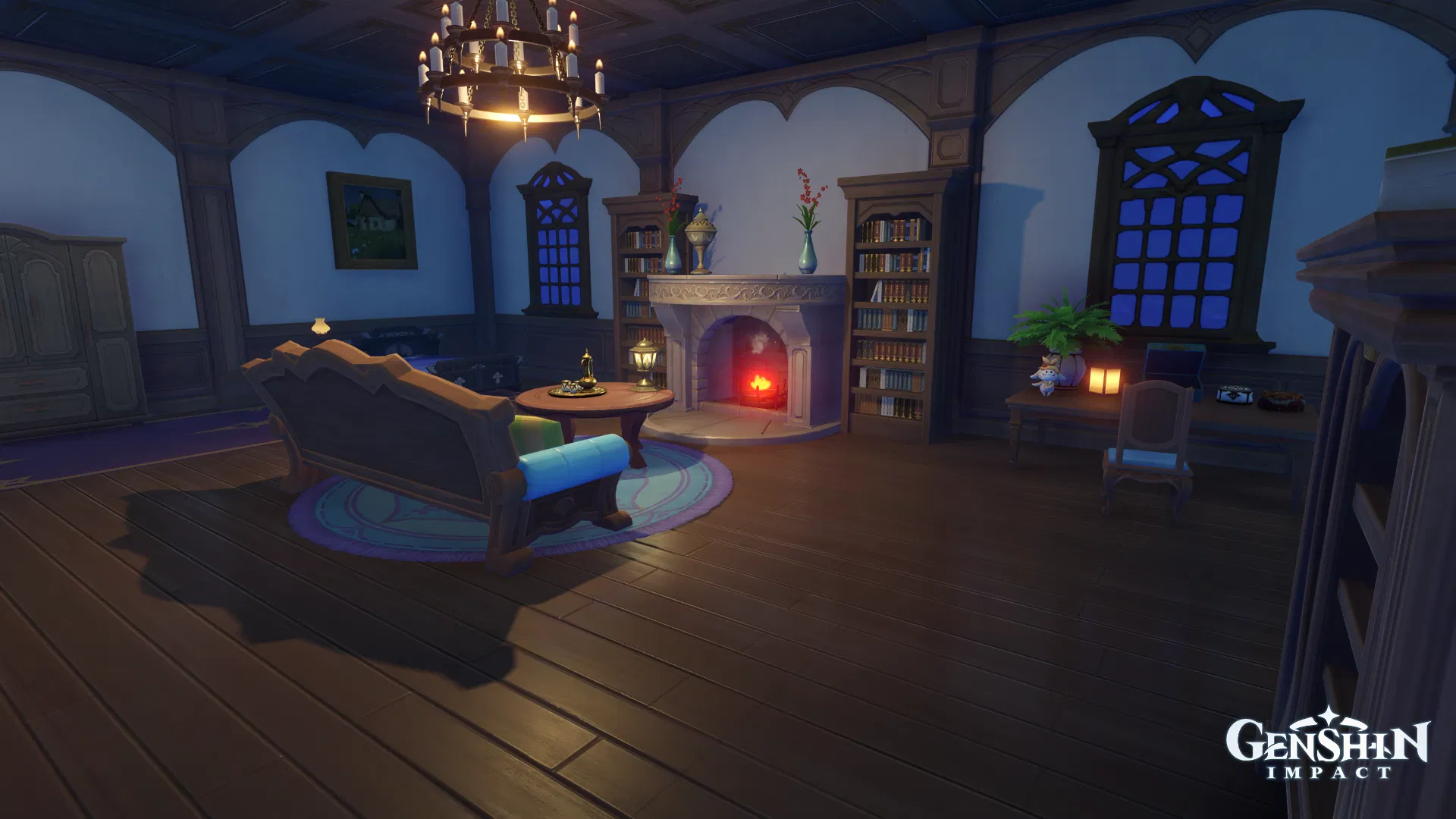 Mondstat Mansion - Cozy house {26475666385} Genshin Impact | HoYoLAB