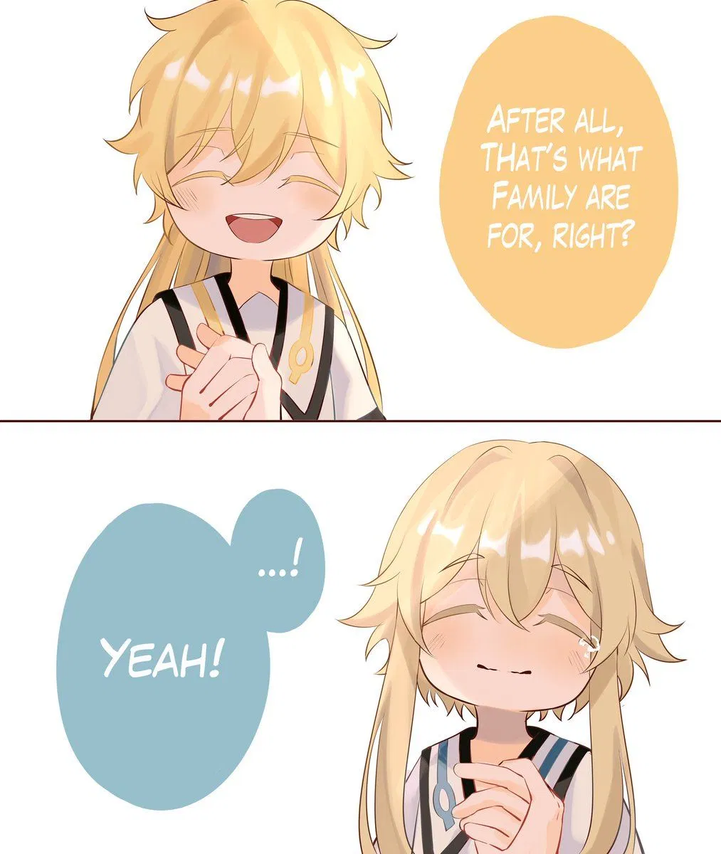 Childhood Memories ft. Aether & Lumine - Haircuts (By @bunbunartworks ...