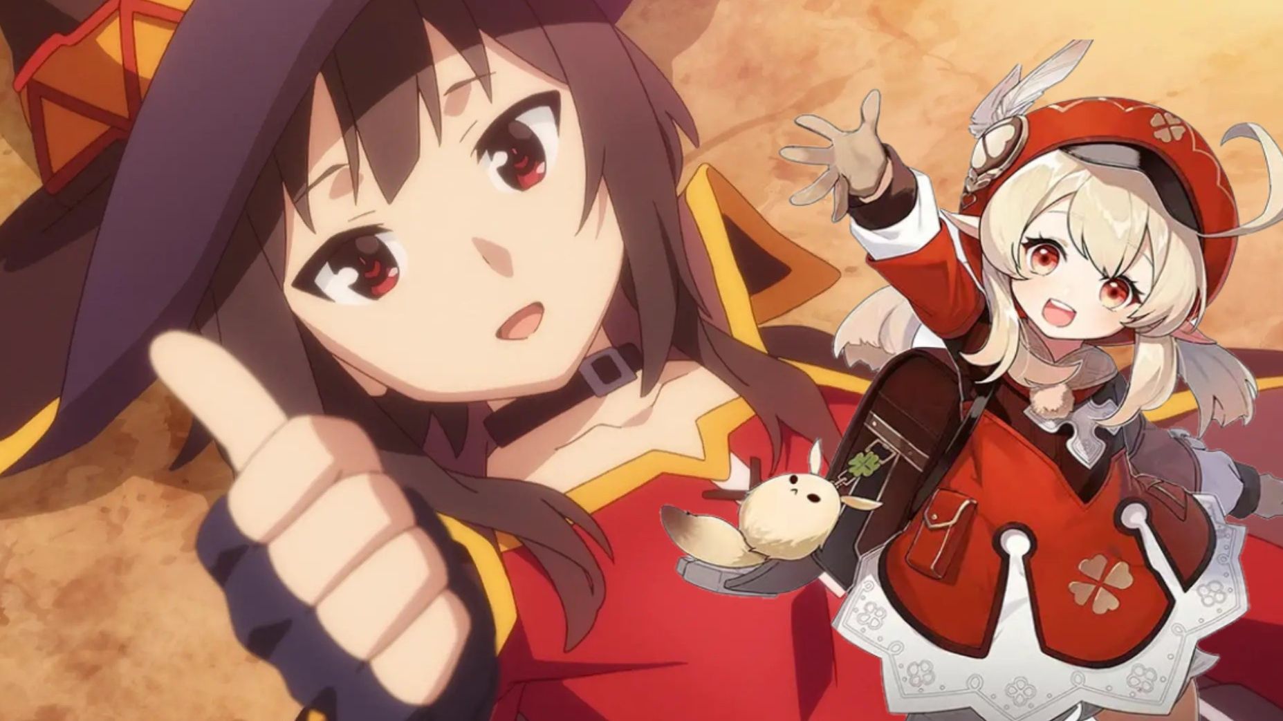 Hangout events - in our world! Today's guest - Megumin! Genshin Impact ...