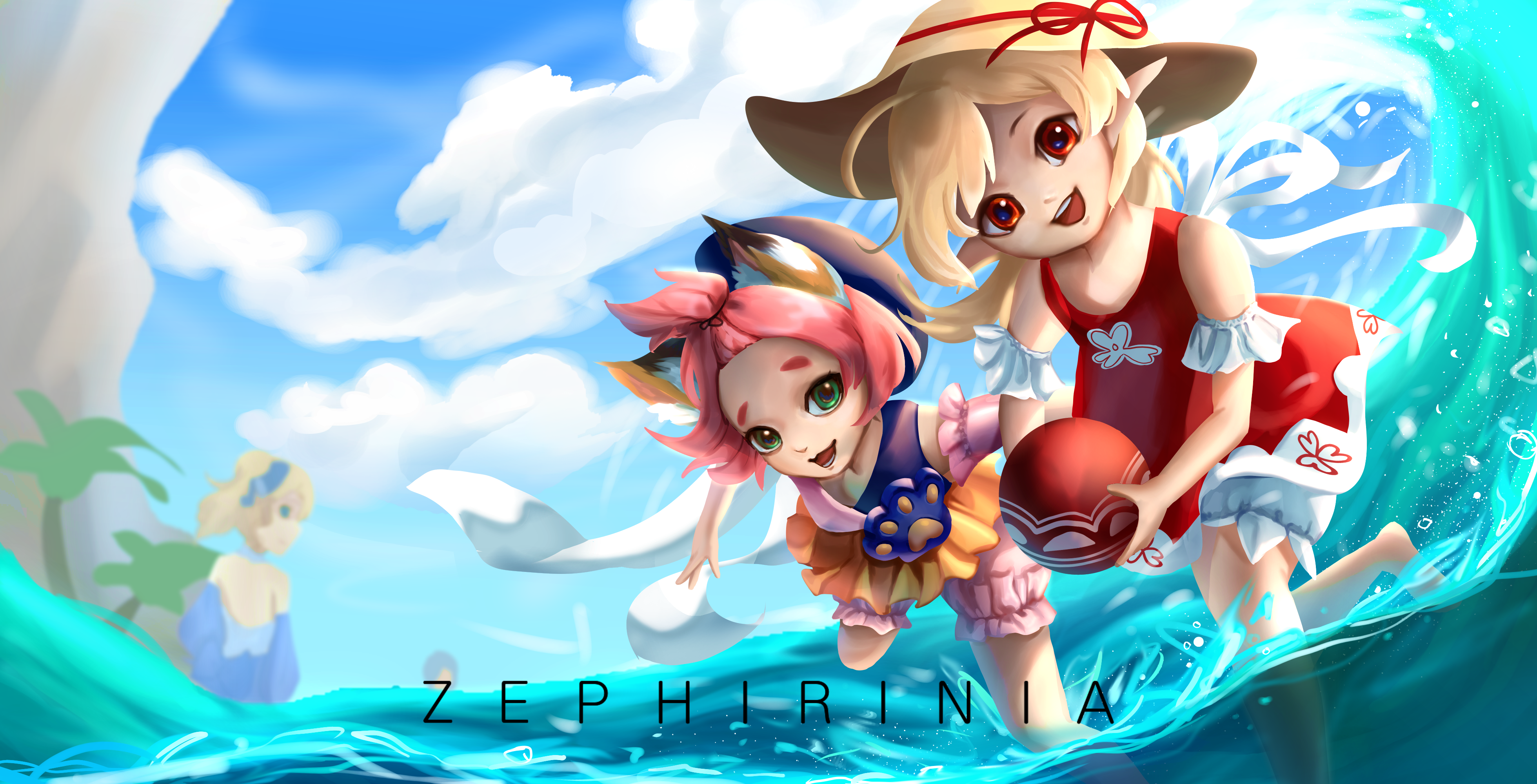 Summer with Klee and Diona Genshin Impact | HoYoLAB