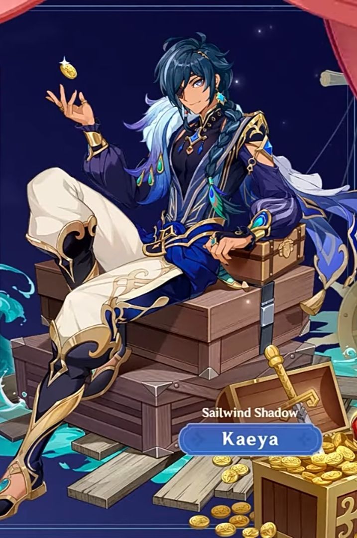 Can’t wait for Kaeya’s new outfit!! ️💙 Genshin Impact | HoYoLAB