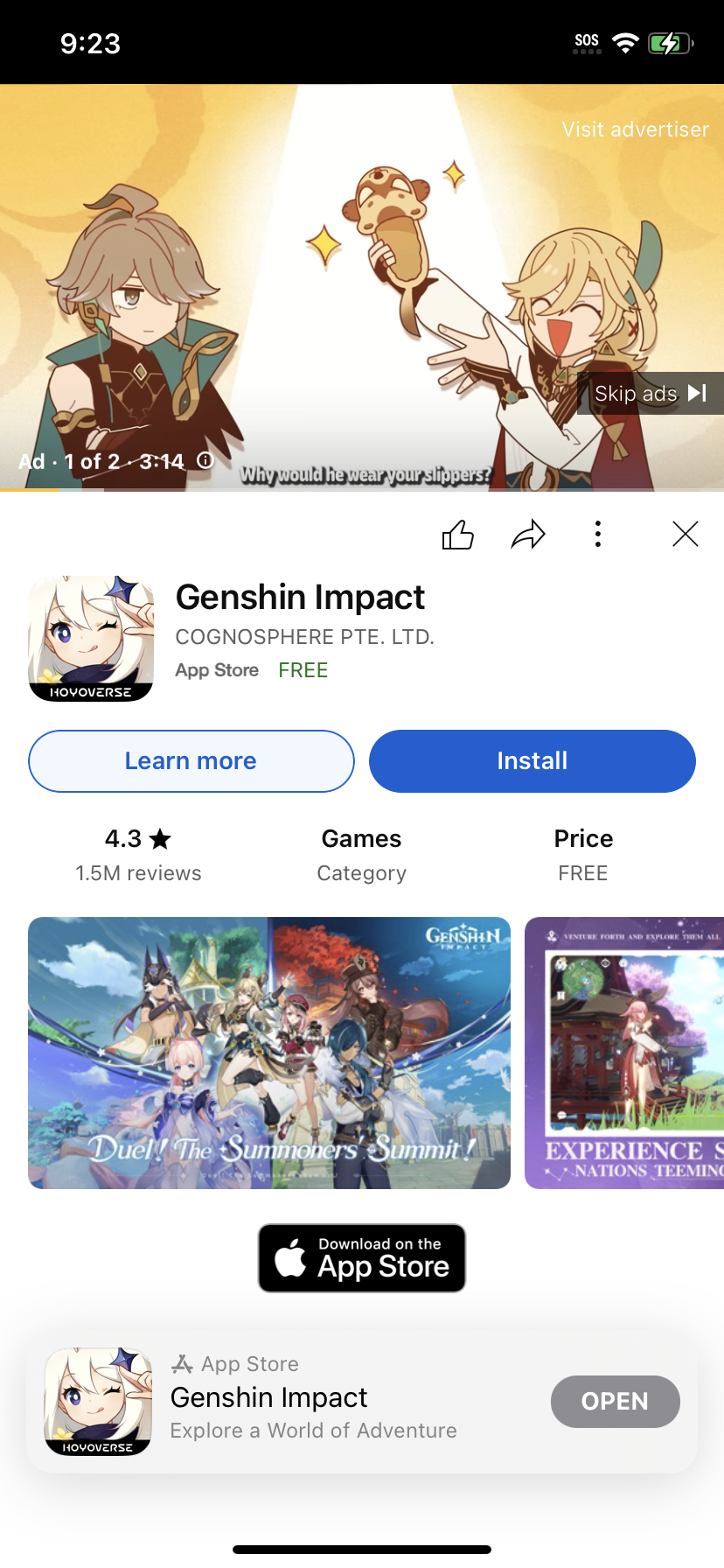 THIS GENSHIN AD IS SO CUTE OMG Genshin Impact | HoYoLAB