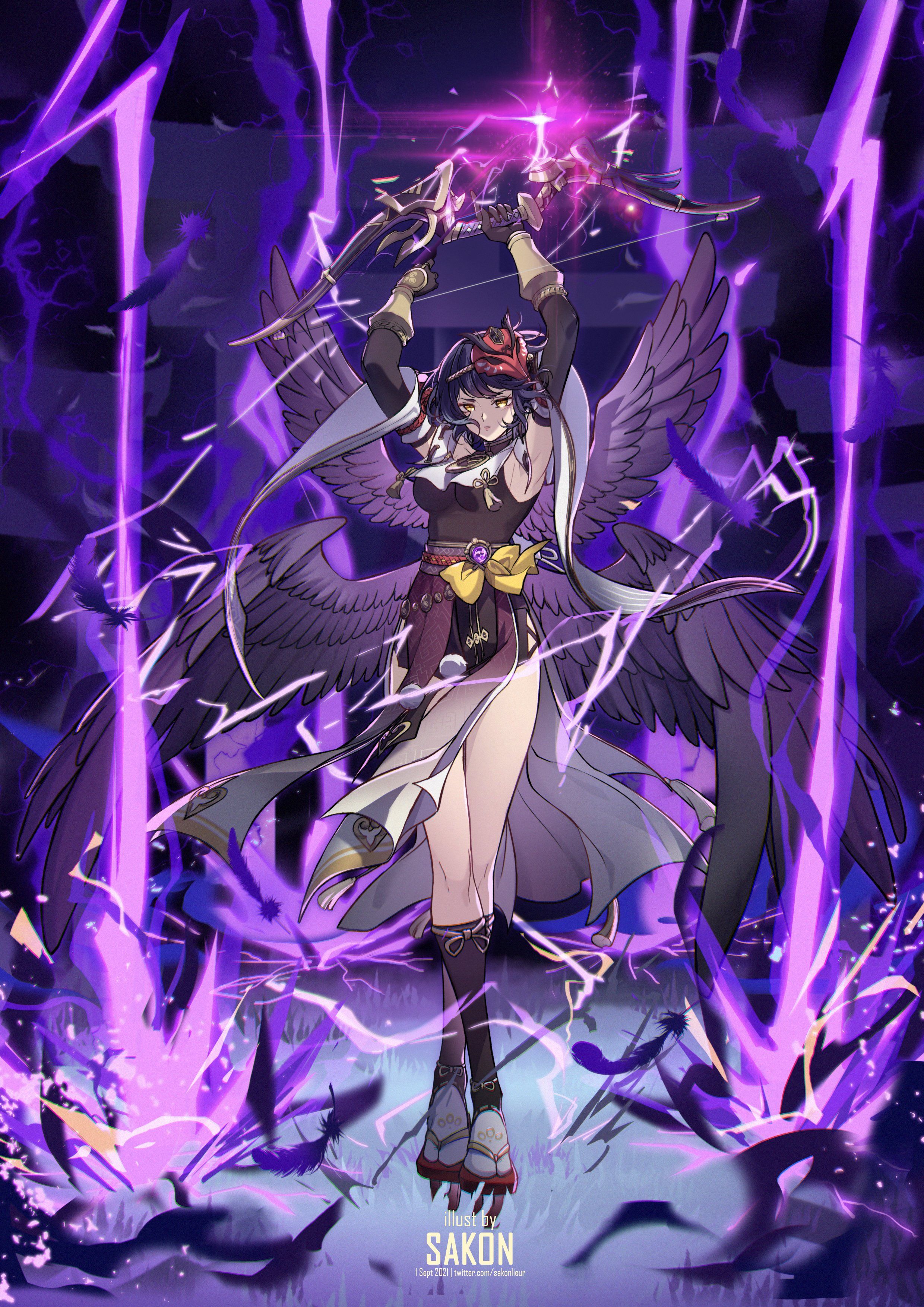 ⚡Kujou Sara⚡ Genshin Impact | HoYoLAB