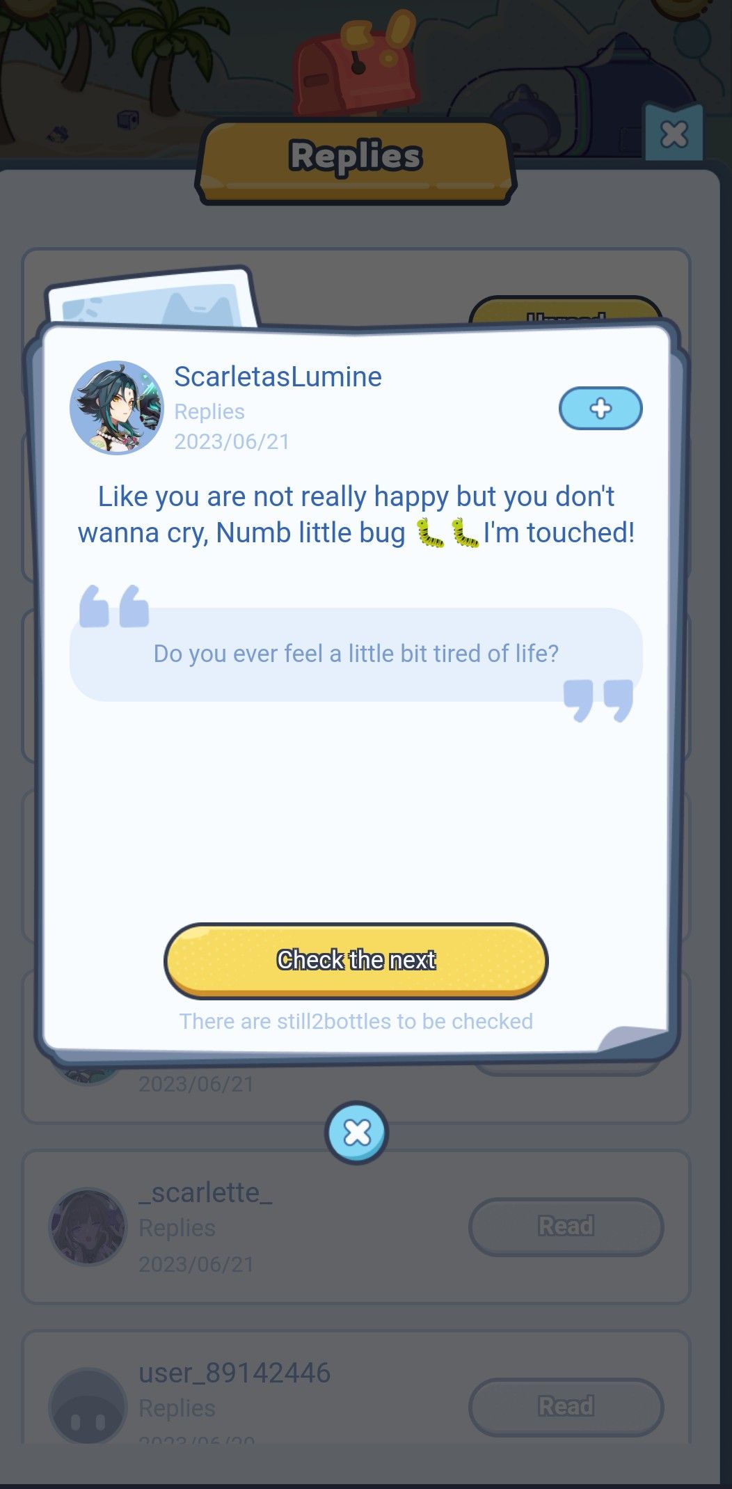 Do you ever feel a little bit tired of life? | HoYoLAB