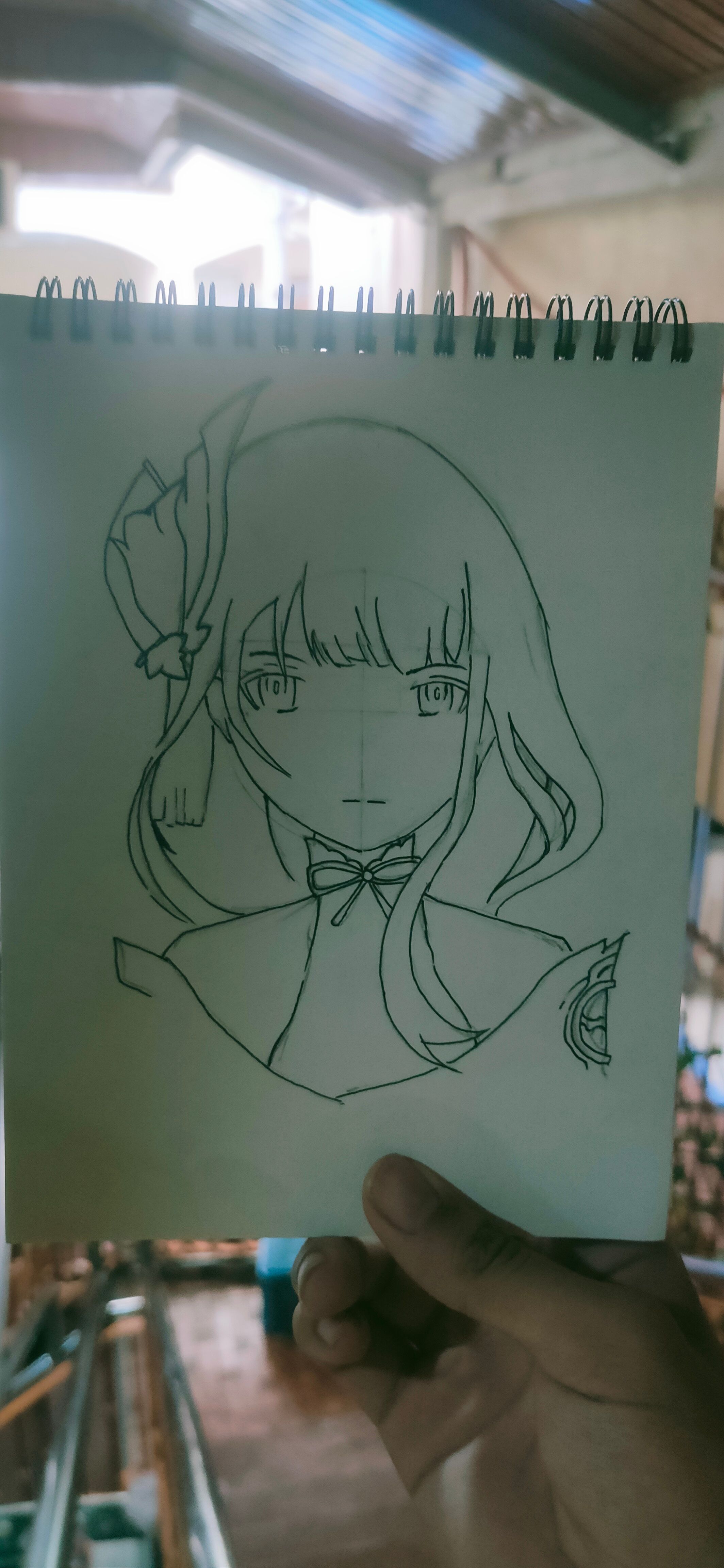 My first time drawing raiden ei Genshin Impact | HoYoLAB