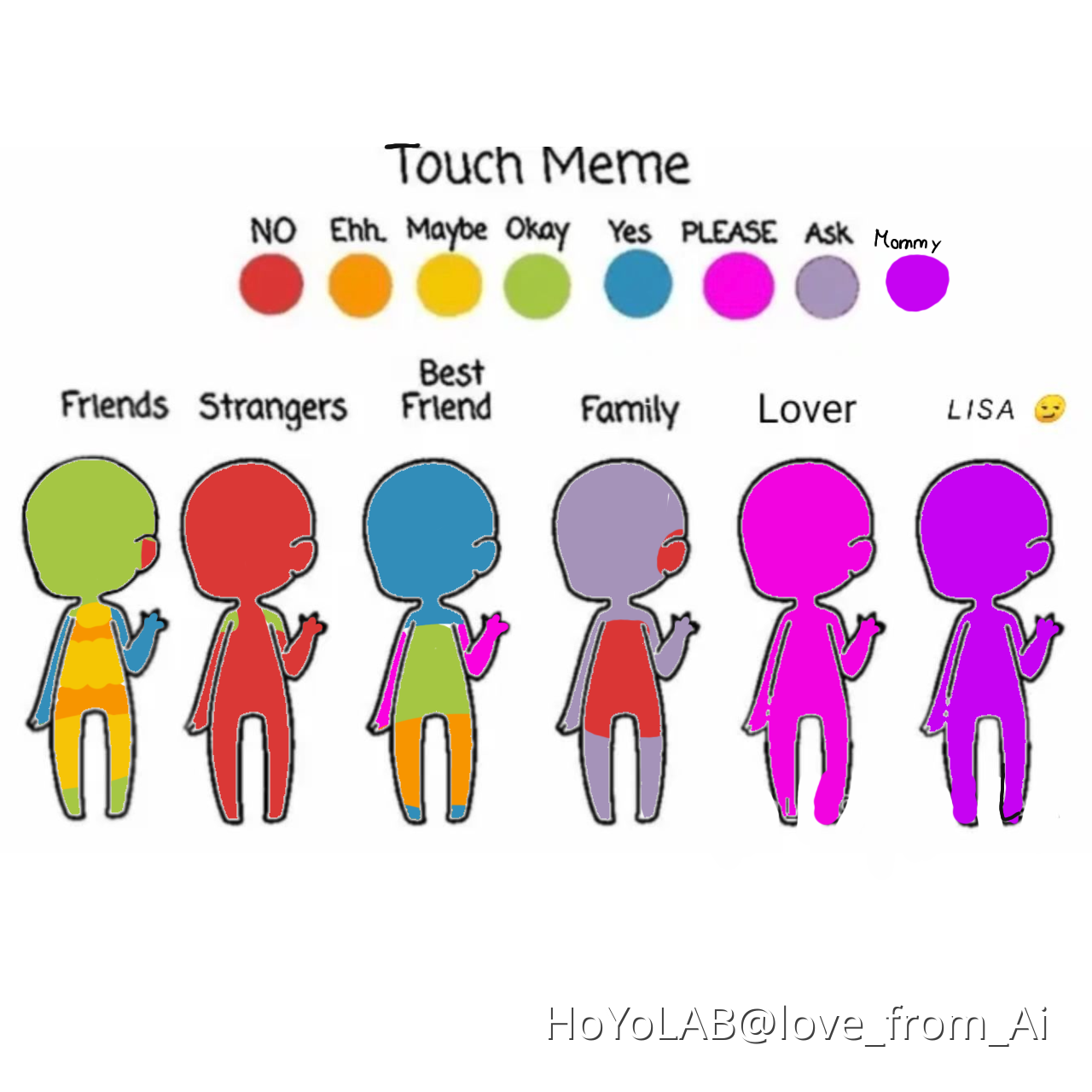 Touch meme (I'm a single female btw STOP THINKING IM A MALE!!!) | HoYoLAB
