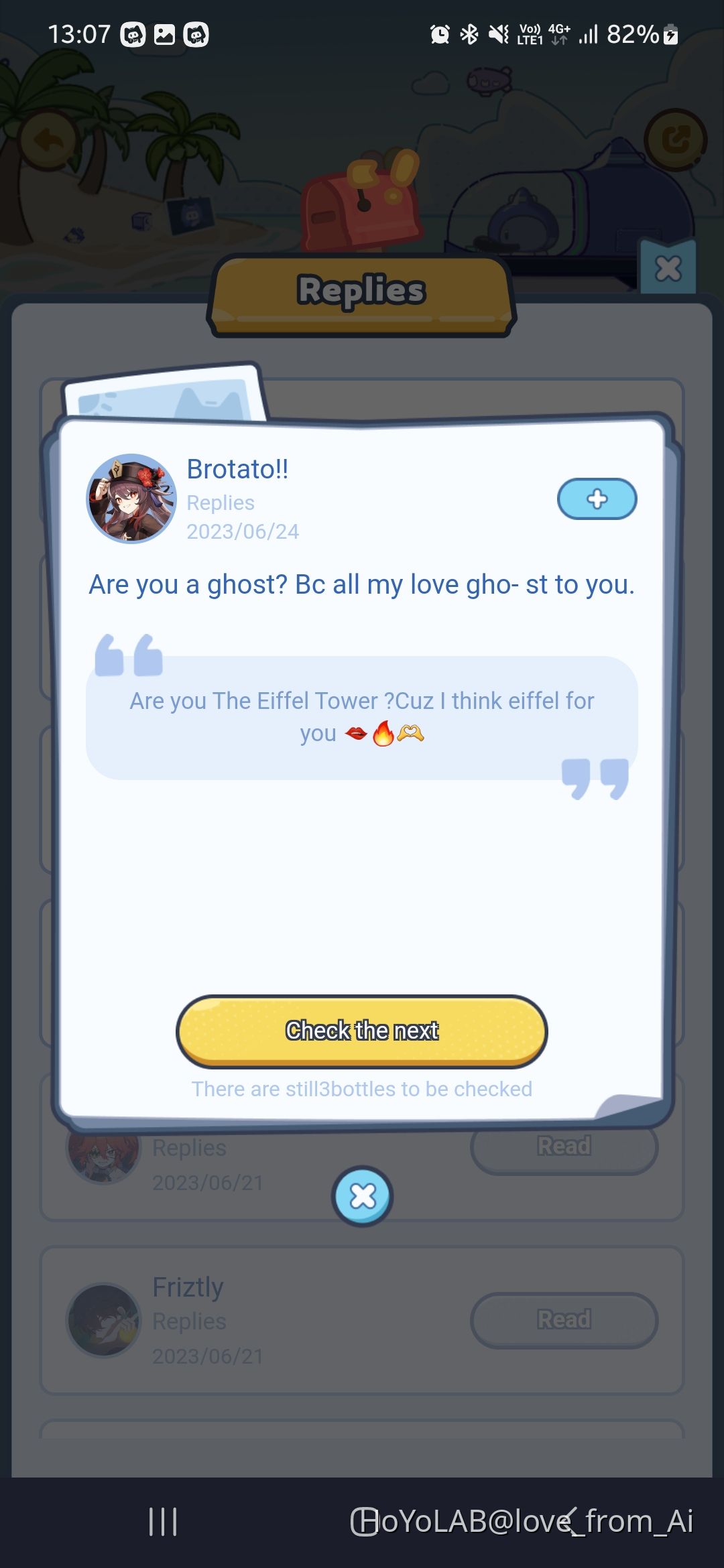 Ghost w rizz 🫦 | HoYoLAB