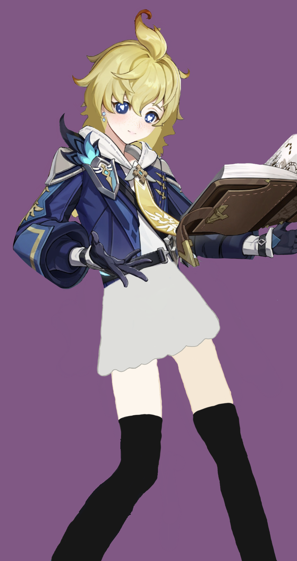 my horrible Mika Genderbend Genshin Impact | HoYoLAB