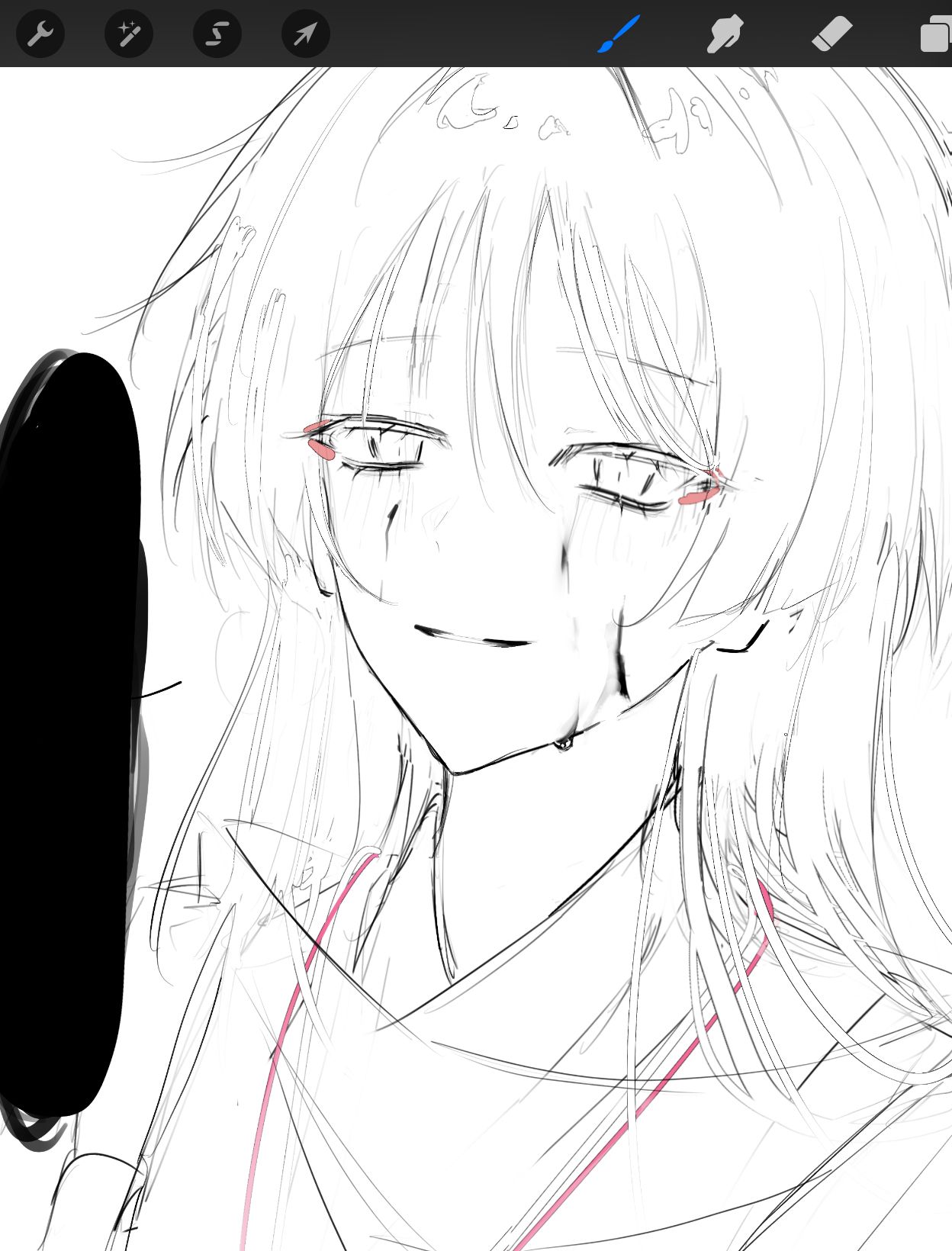 try to draw psycho kuni Genshin Impact | HoYoLAB