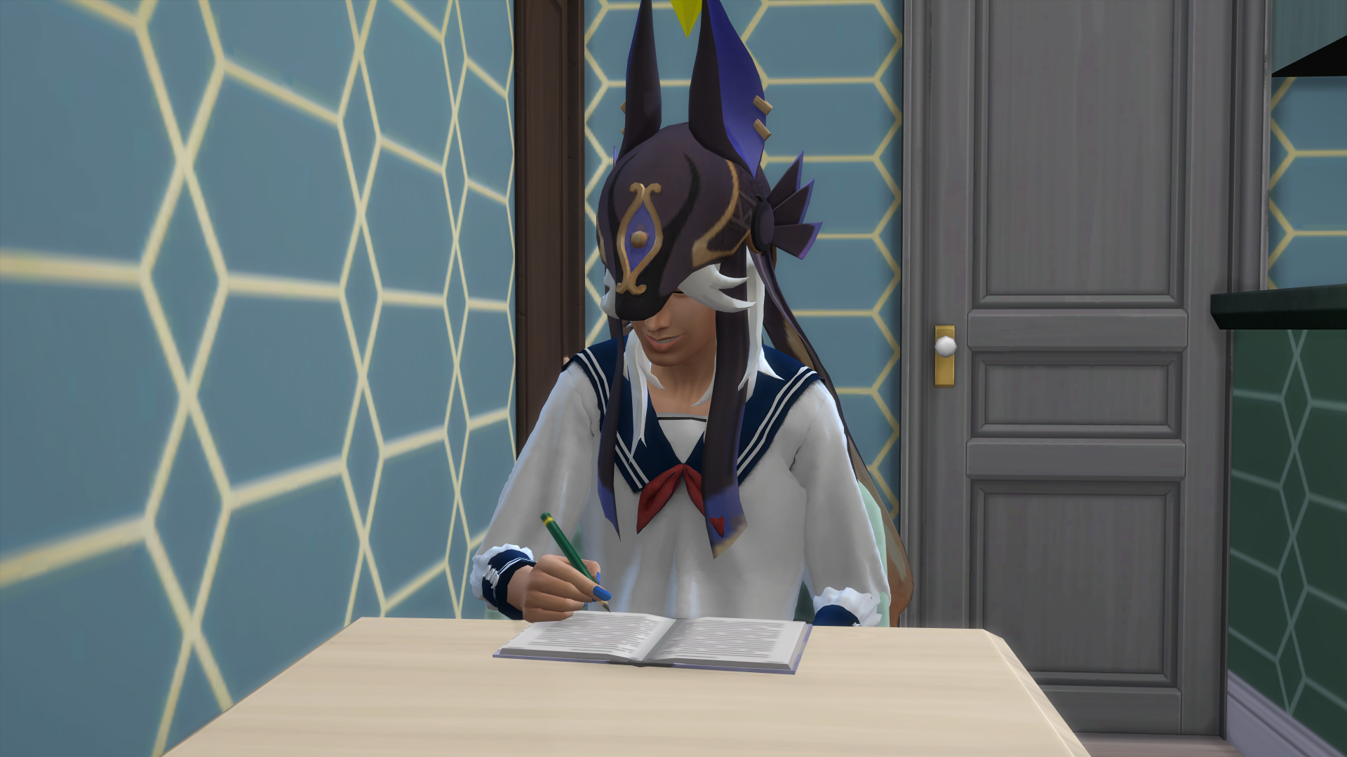 "Not Genshin" Sims: Introducing "Not Cyno" — Cyno's Birthday Special ...