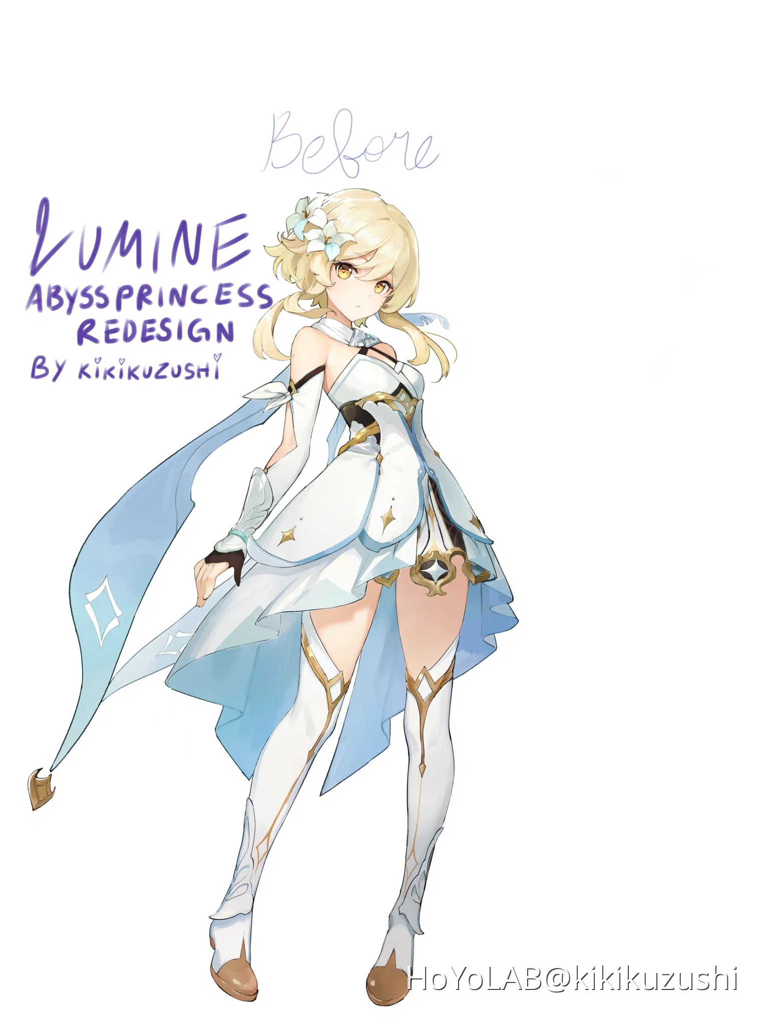 Abyss Princess Lumine Outfit Genshin Impact | HoYoLAB