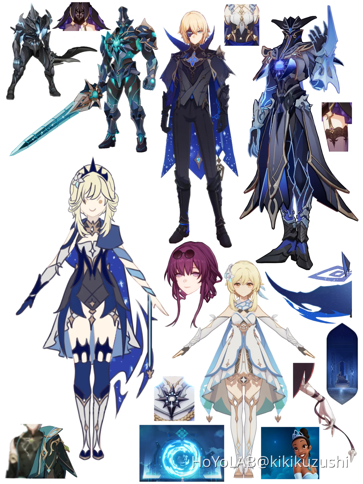 Abyss Princess Lumine Outfit Genshin Impact | HoYoLAB