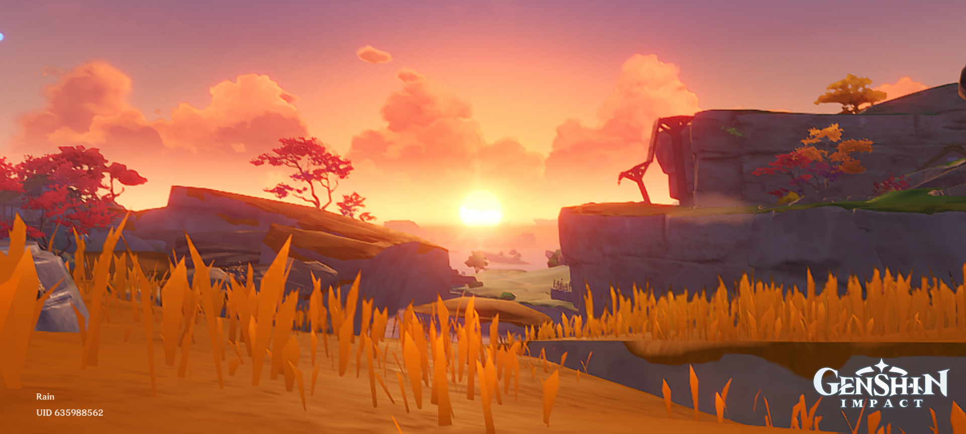 sunset in inazuma Genshin Impact | HoYoLAB