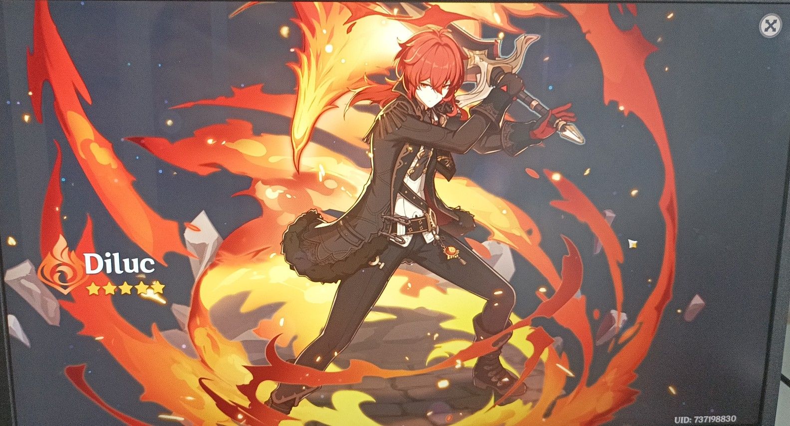 lost my 50 50 to Diluc and got his weapon on standard :'). No Hoyoverse ...