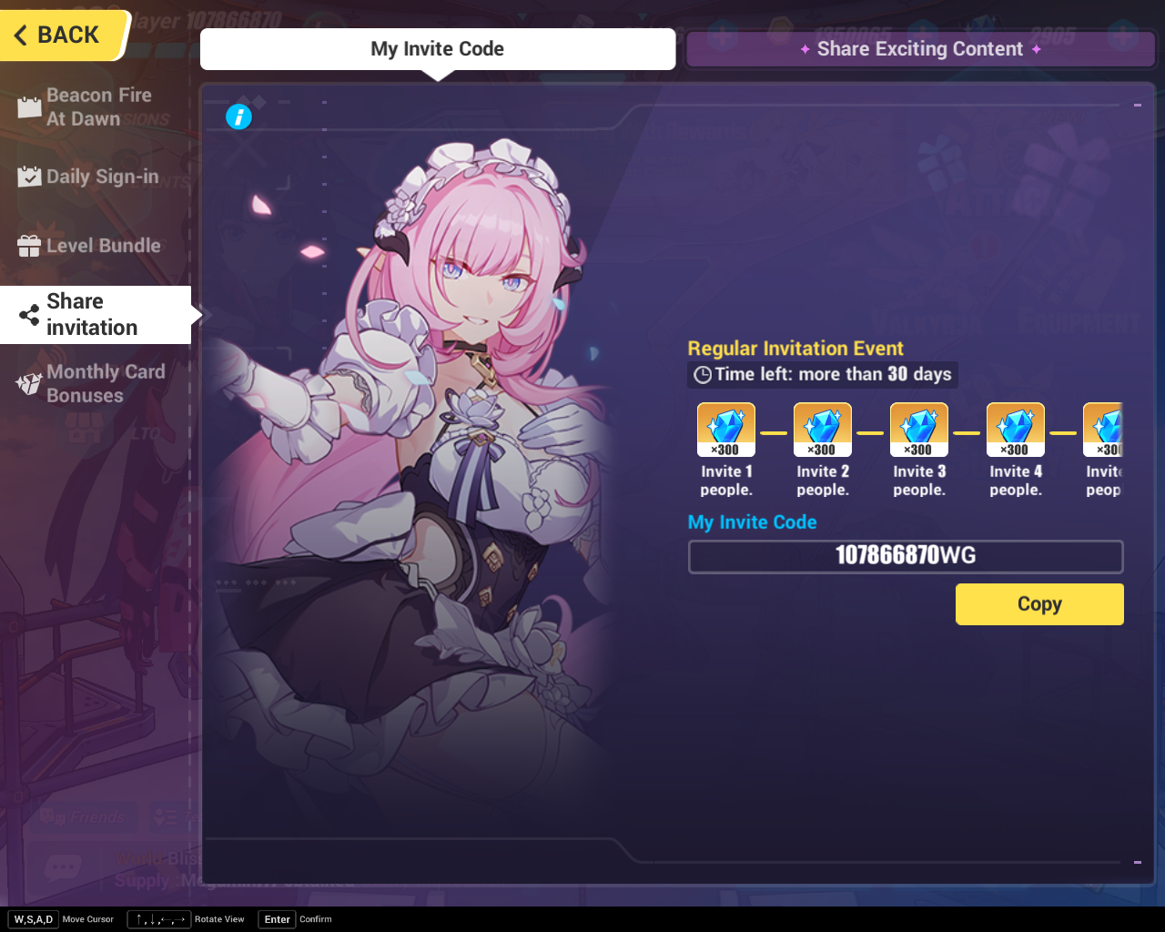 USE CODE Honkai Impact 3rd | HoYoLAB