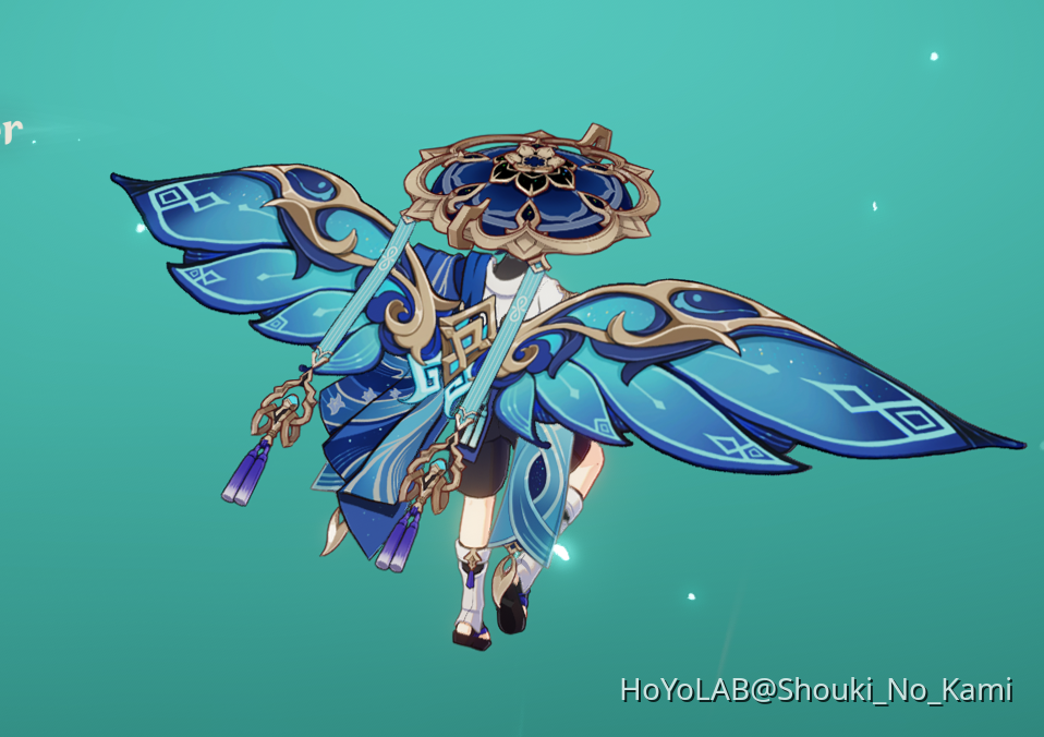 The wings are finally here and they just look perfect on him! 😭 Genshin ...