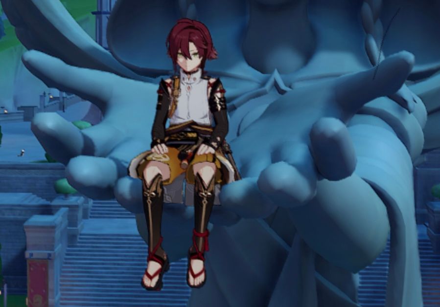 坐在手上 Genshin Impact | HoYoLAB