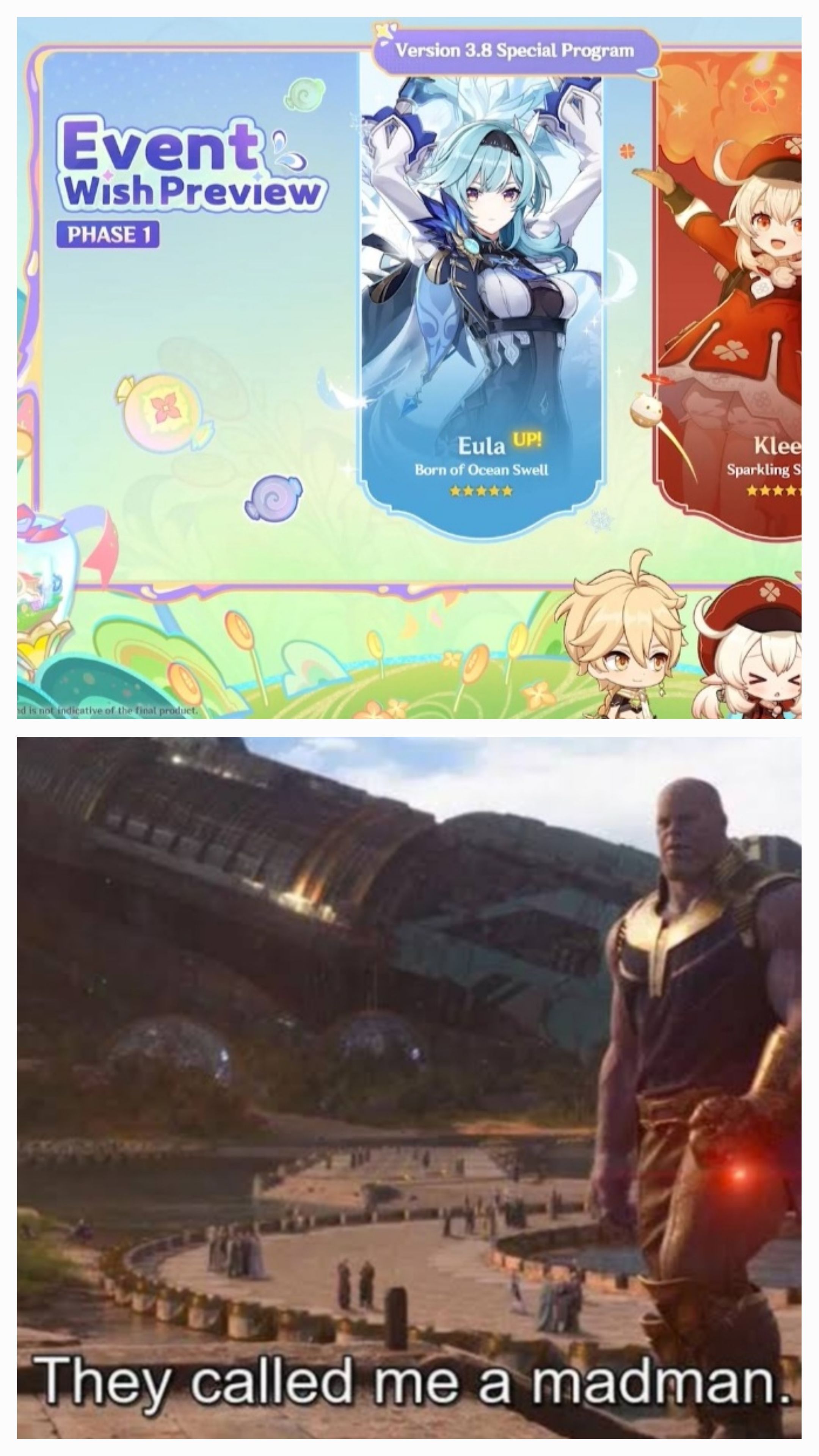 Eula rerun Genshin Impact | HoYoLAB