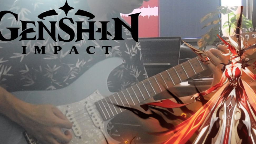 [TAB] Genshin impact - Saltatio Favillae(La Signora Battle theme 2 ...