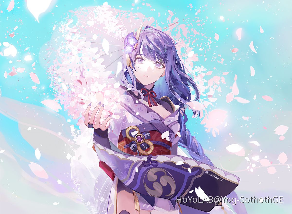 Happy Birthday My Beloved Ei, Raiden Shogun 💓⚡ Genshin Impact | HoYoLAB