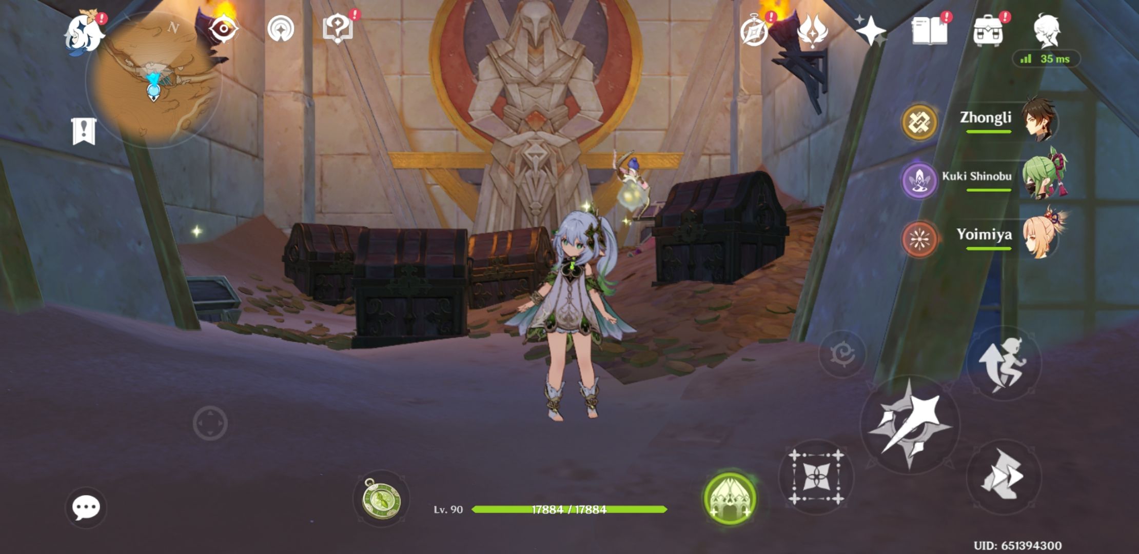 woah, there was a bunch of treasure under the tanit camps! Genshin ...