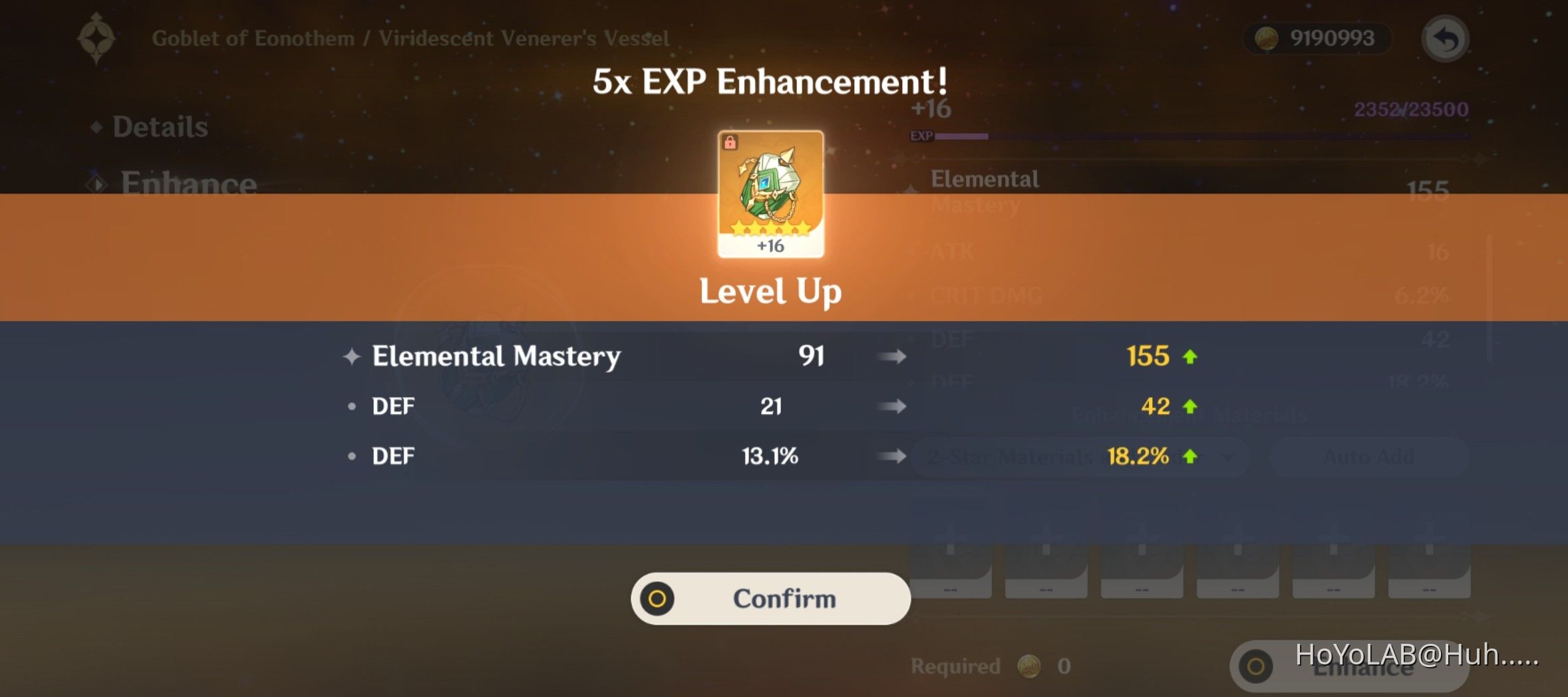 Upgrading Artifacts for Kazuha Genshin Impact | HoYoLAB