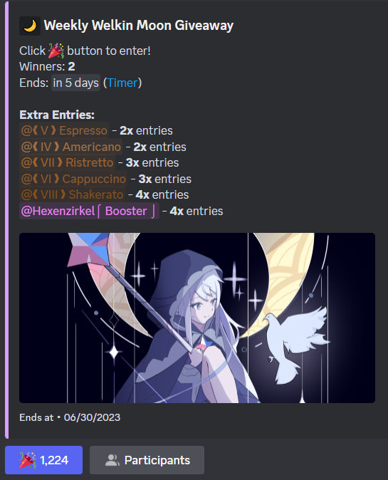 🌙 Weekly 2x Welkin Moon Giveaway Genshin Impact | HoYoLAB