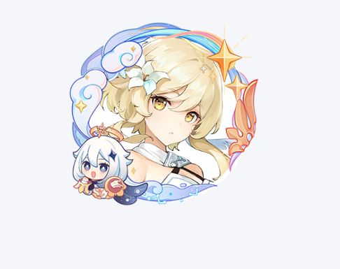 Paimon Avatar Frame (´･ω･`) Genshin Impact | HoYoLAB