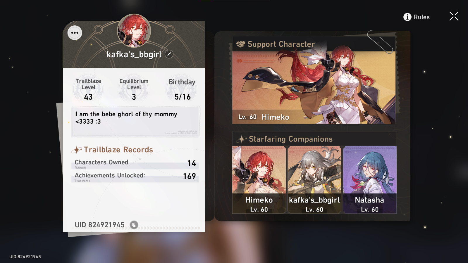 I NEED FRIENDS FOR HSR T-T Honkai: Star Rail | HoYoLAB