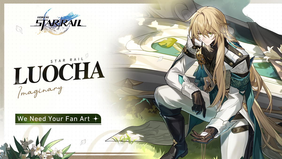 Event With Rewards — "Galactic Roaming" We Need Your Fan Art for Luocha Begins! | HoYoLAB