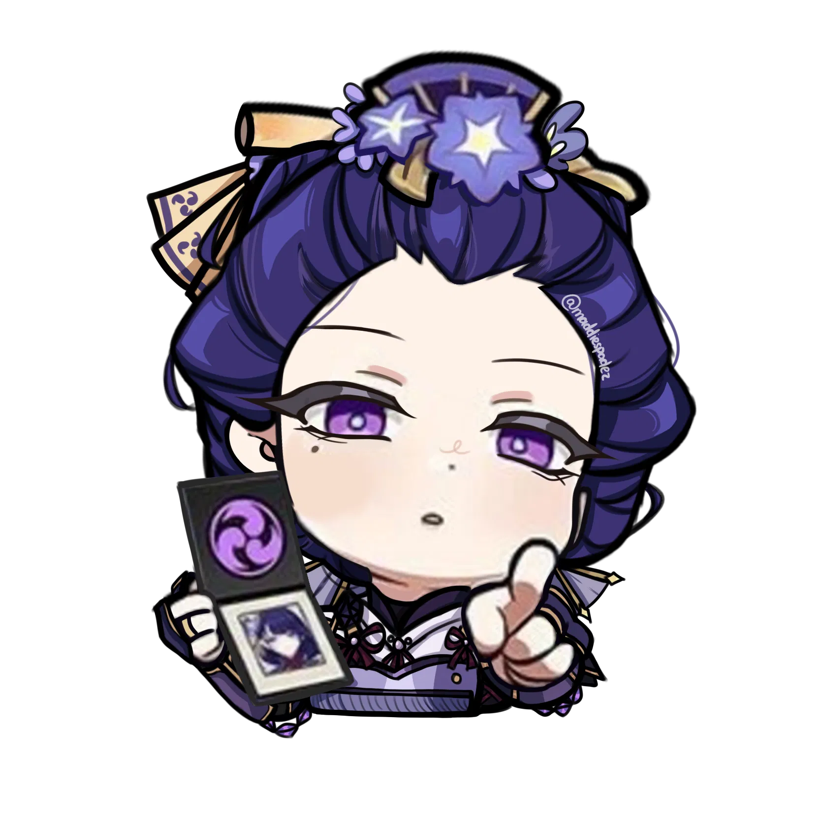 Ei sticker edit Genshin Impact | HoYoLAB