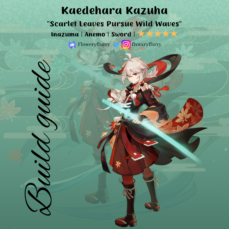 [Version 3.7] Kaedehara Kazuha build guide Genshin Impact | HoYoLAB