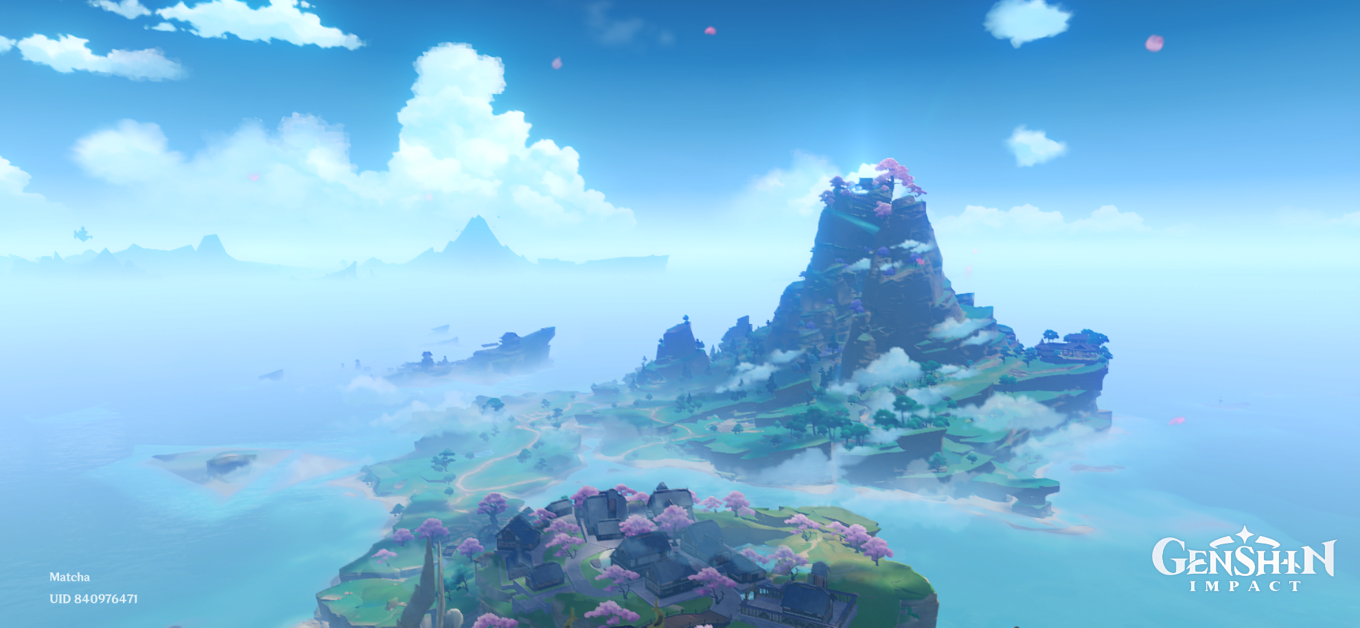 The Inazuma scenery is so beautiful up here! Genshin Impact | HoYoLAB