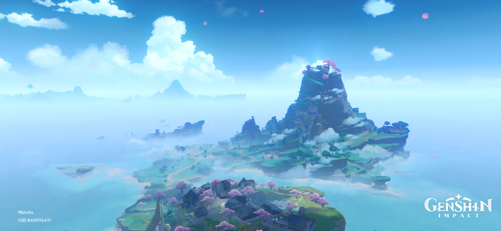 The Inazuma scenery is so beautiful up here! Genshin Impact | HoYoLAB