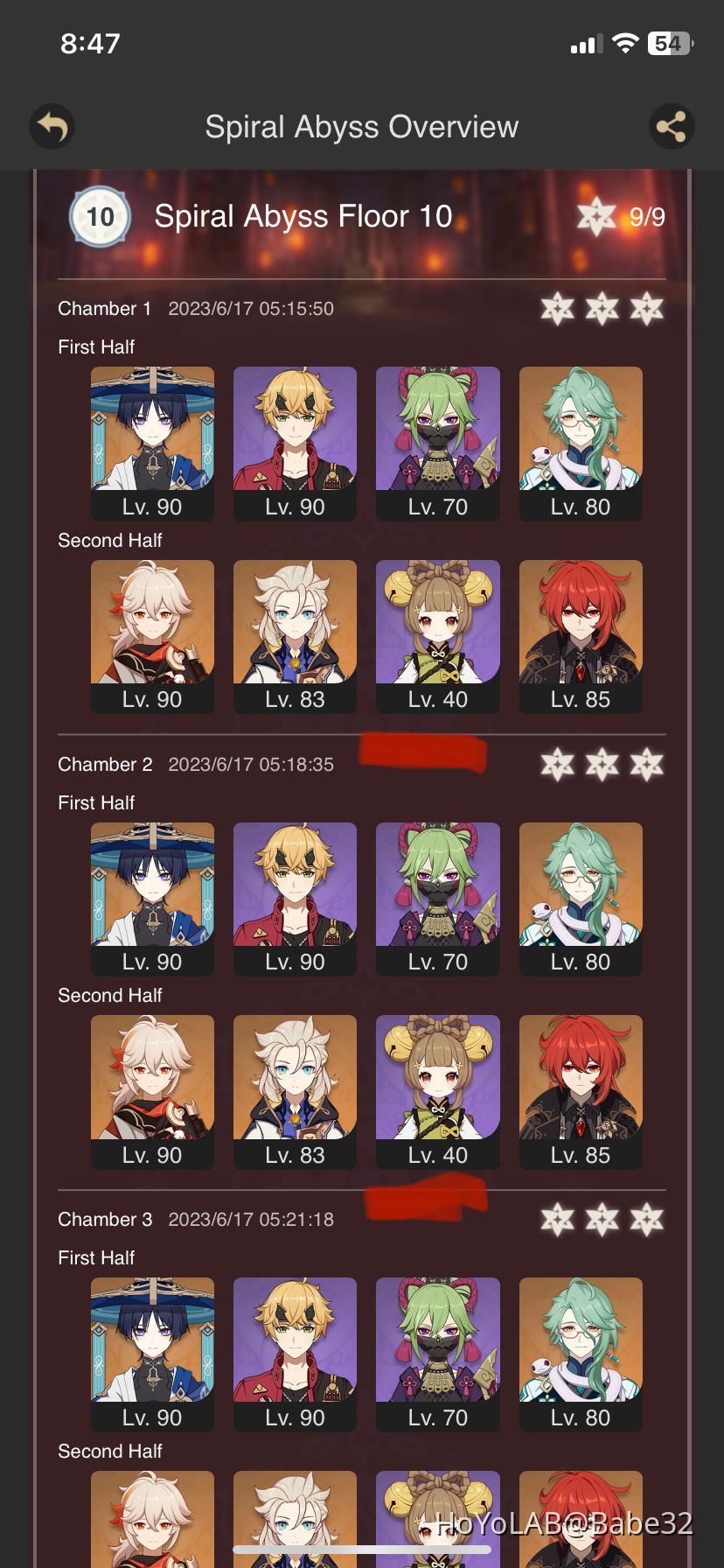 Yao Yao lvl 40 in abyss Genshin Impact | HoYoLAB