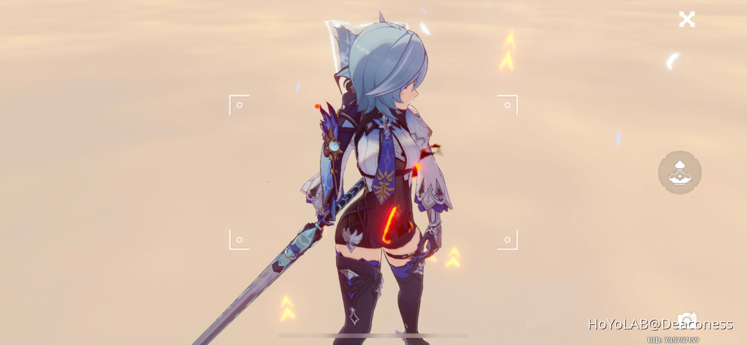 Eula’s pose Genshin Impact | HoYoLAB