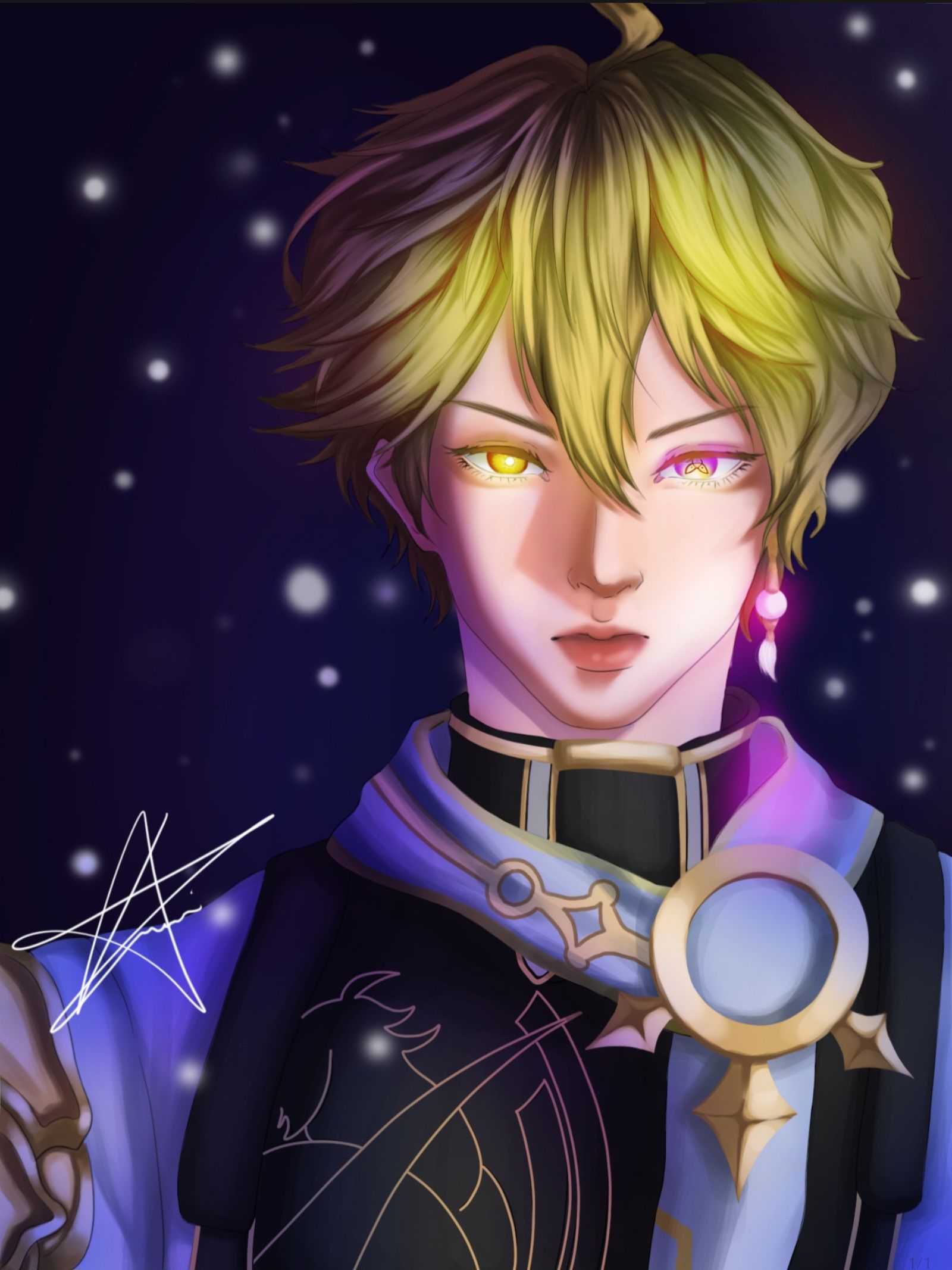 I've been seeing a lot of this Aether in honkai star rail so I did some ...