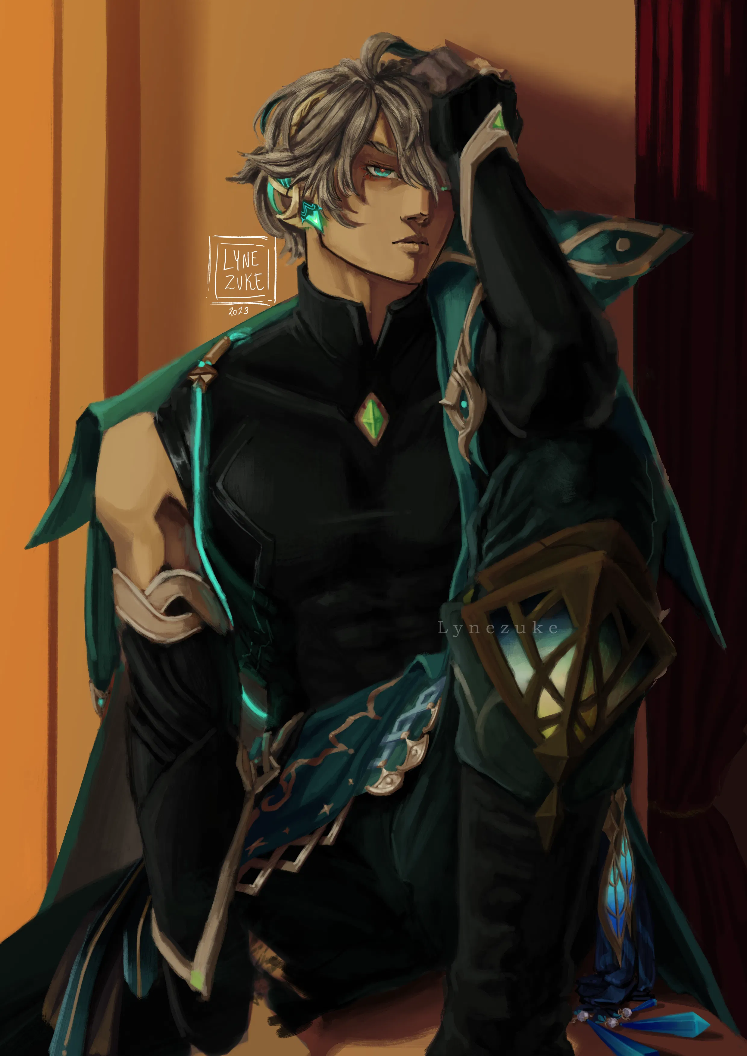 Alhaitham Fanart Genshin Impact | HoYoLAB
