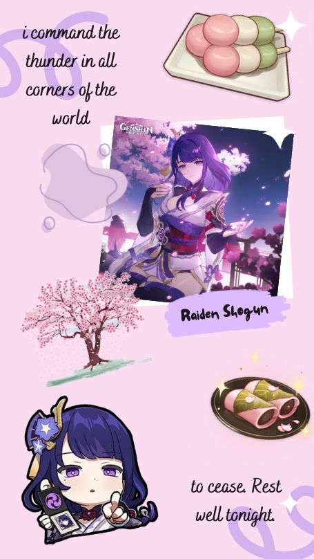 Raiden Shogun Birthday Genshin Impact | HoYoLAB