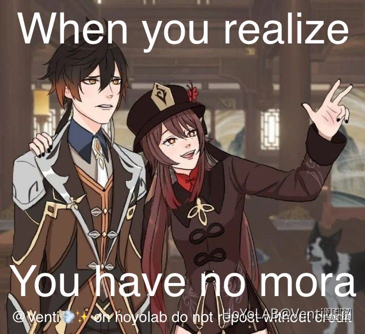 Handmade meme by yours truly~ Genshin Impact | HoYoLAB