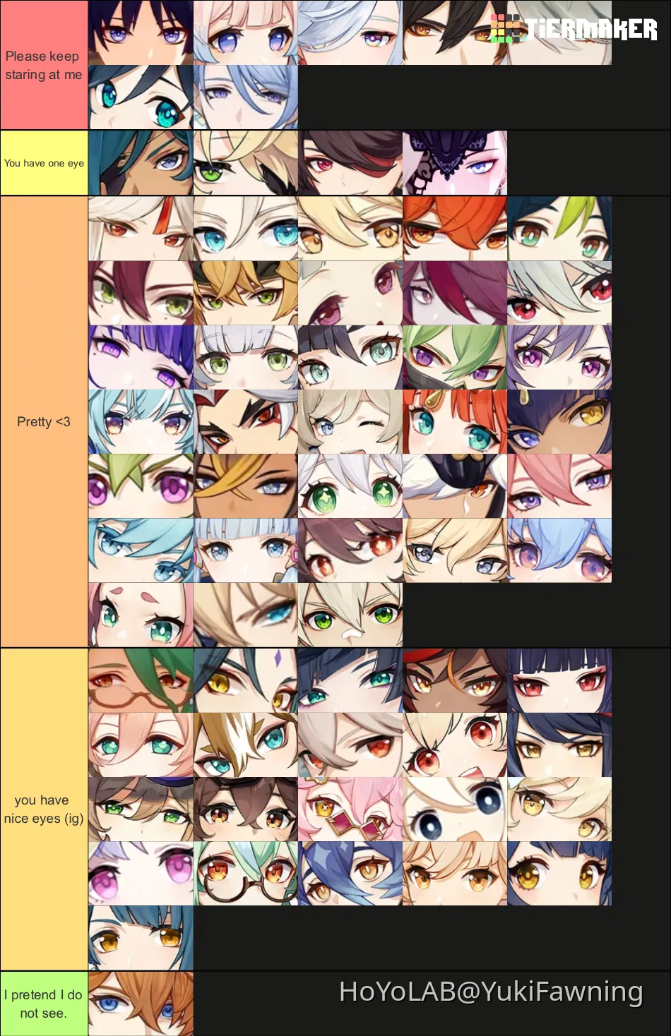 Genshin impact eye tier list Genshin Impact | HoYoLAB