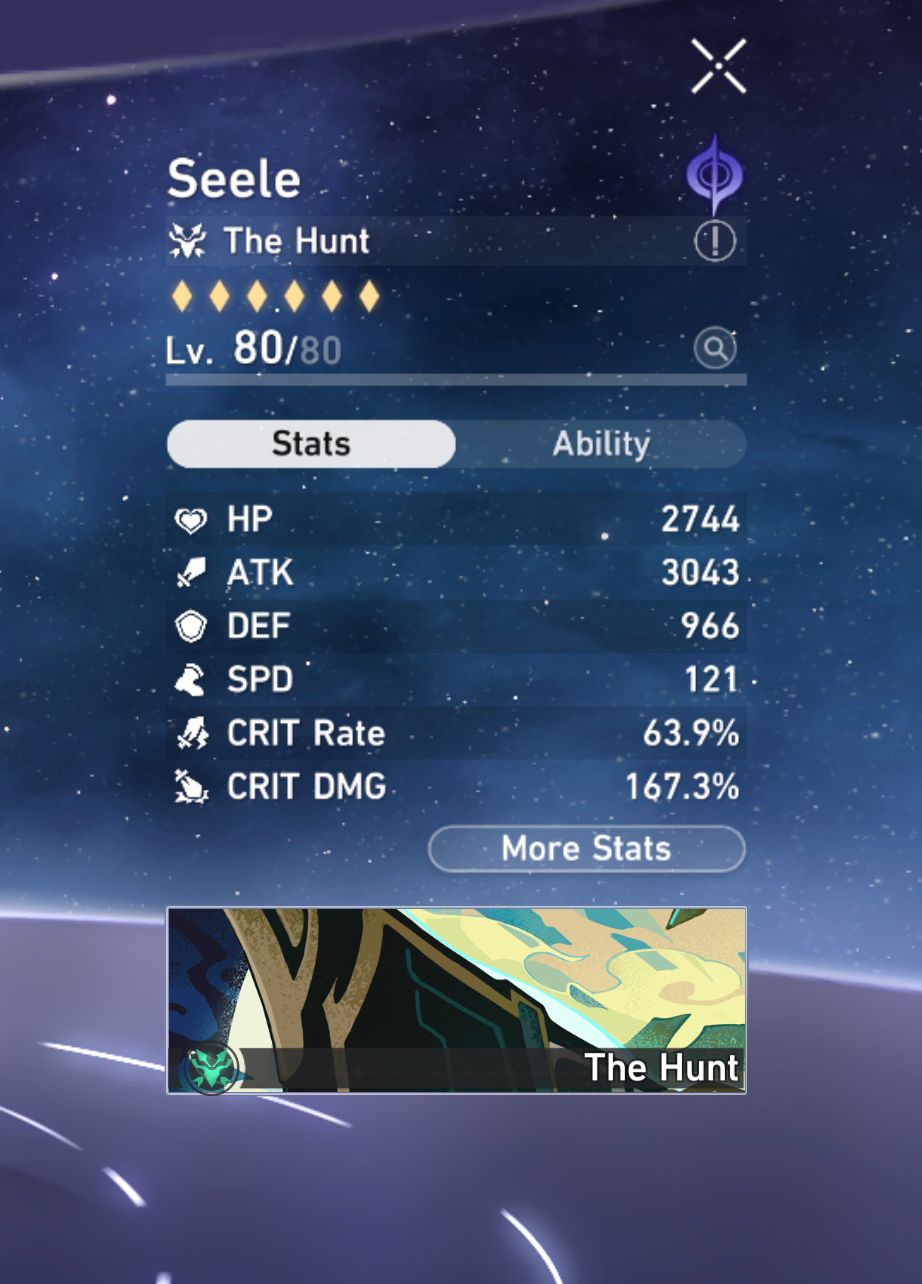thoughts on my seele build? Honkai: Star Rail | HoYoLAB