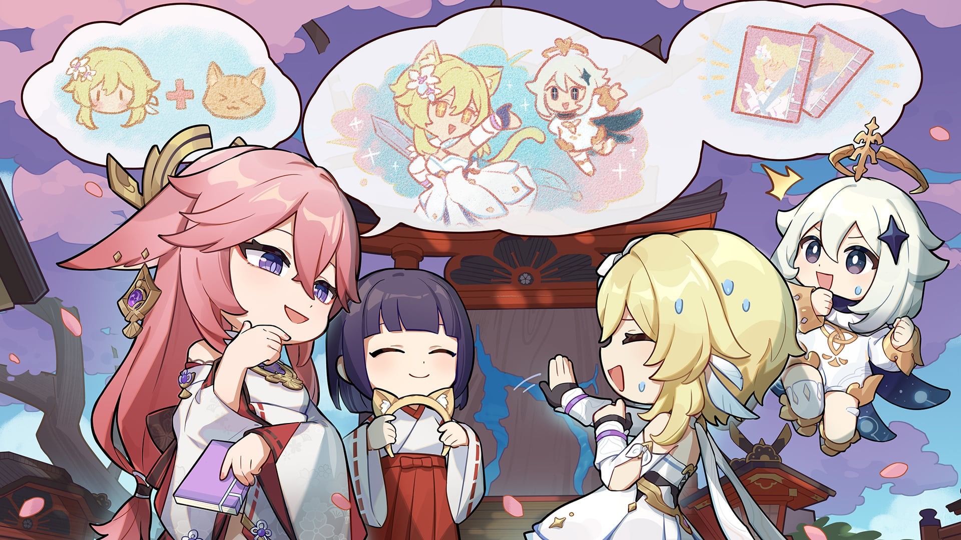 Happy Birthday to our Lady Guuji and mischievous head shrine maiden ...