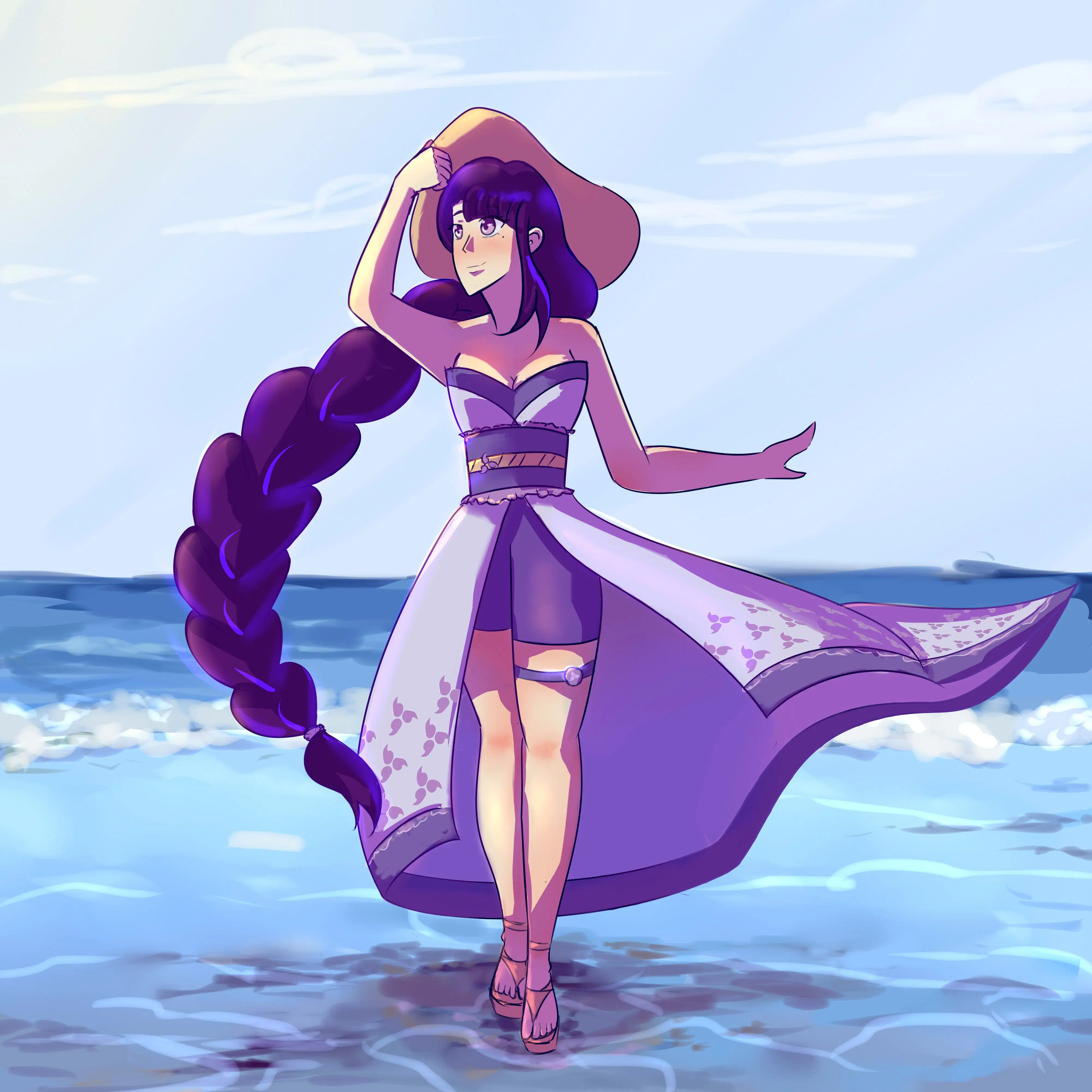 Raiden Summer Time Genshin Impact | HoYoLAB