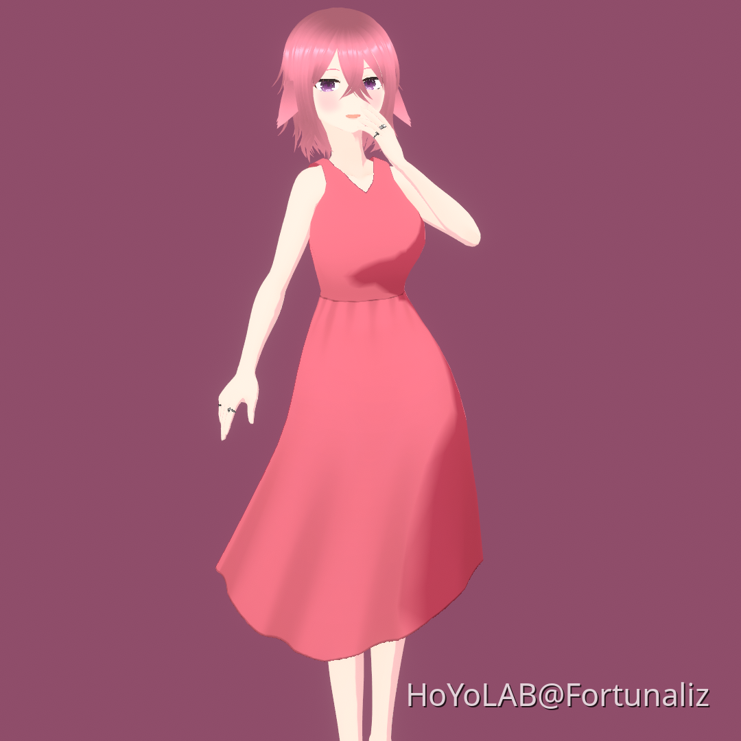 Yae Miko 3D birthday model Genshin Impact | HoYoLAB