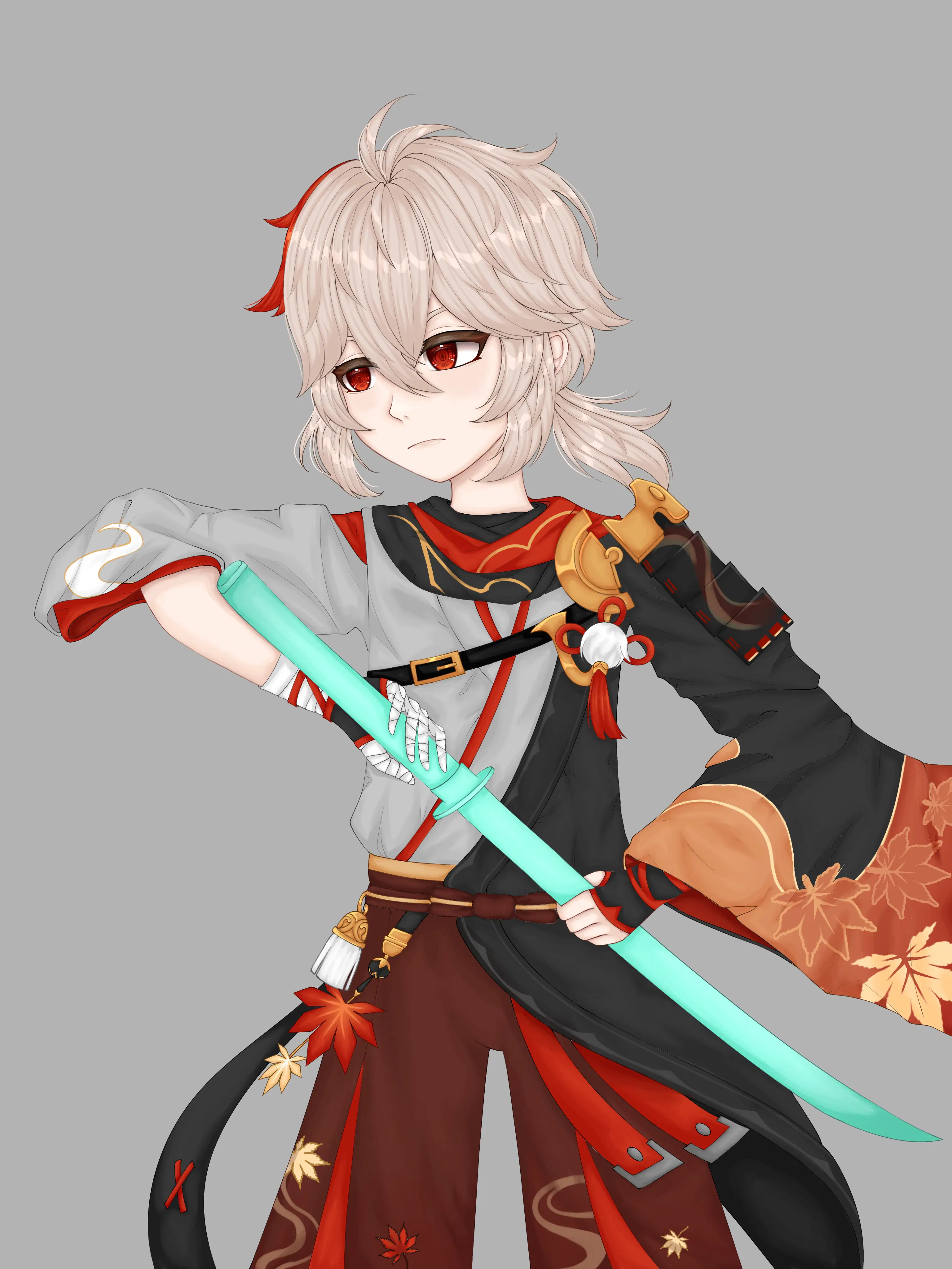 Kaedehara Kazuha Fanart Genshin Impact | HoYoLAB