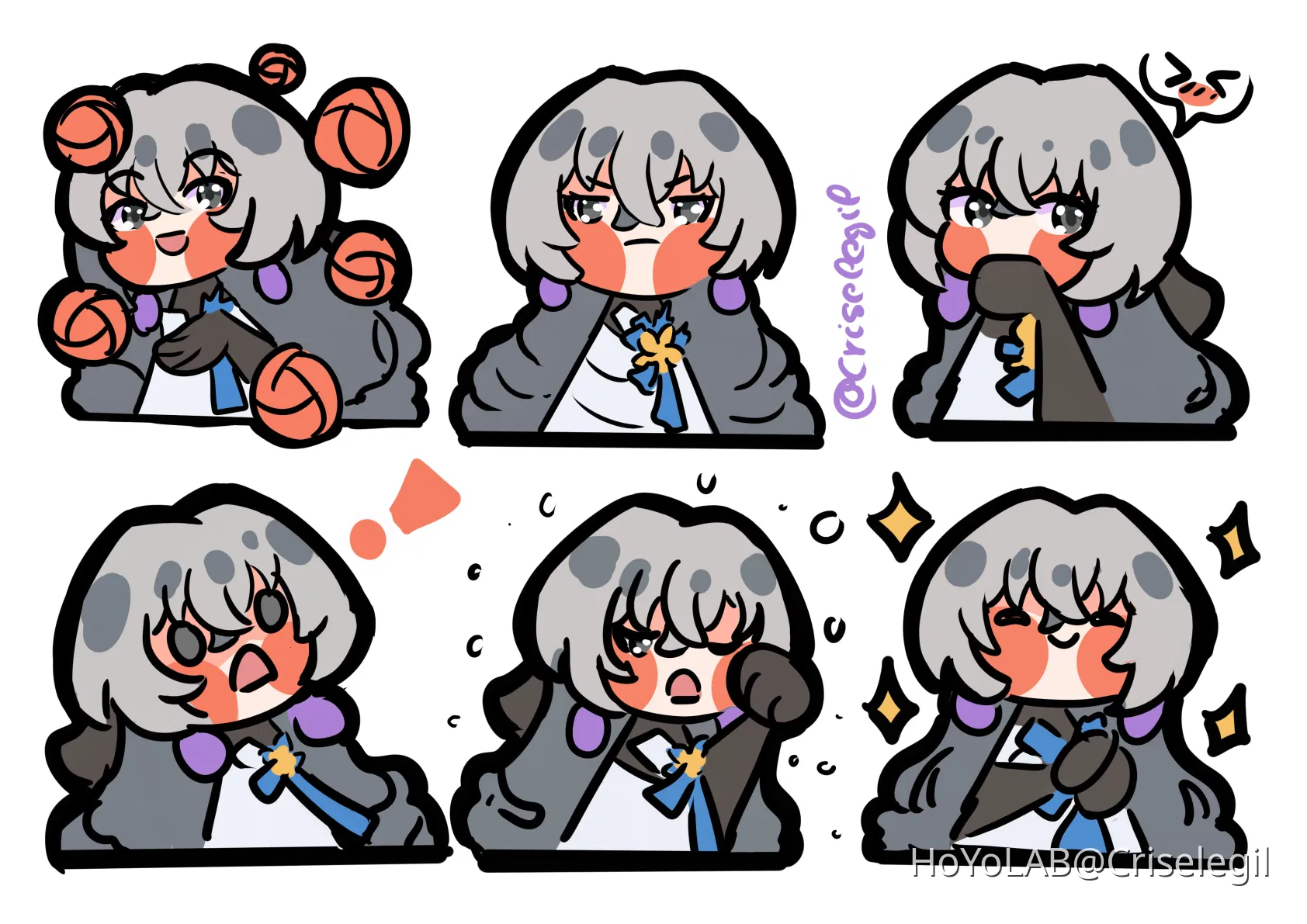 Bronya sticker's Honkai: Star Rail | HoYoLAB