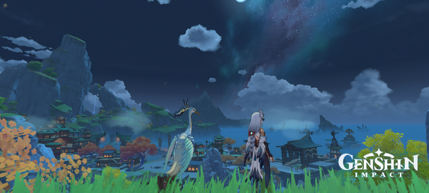 Shenhe and Cloud Retainer Genshin Impact | HoYoLAB