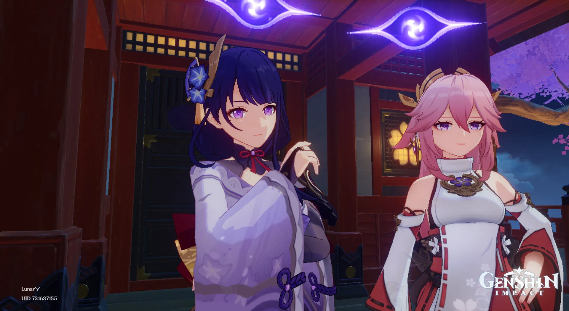 Since its their birthday, here is a co-op picture of raiden and yae ...